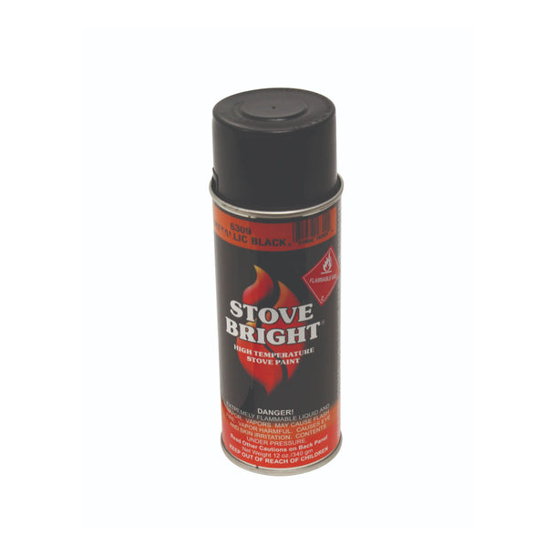 Stove Bright Spray Paint Metallic Black – Plumbing & Heating Centre Ltd